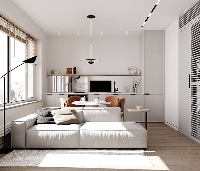 Диван Casa Lounge L бежевый купить в Москве, цена, фото, описание